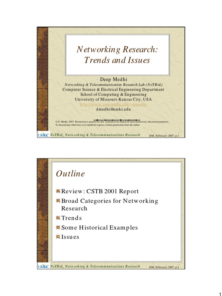 DM Netedu Presentation Feb07 | PDF | Telecommunication | Computer Network