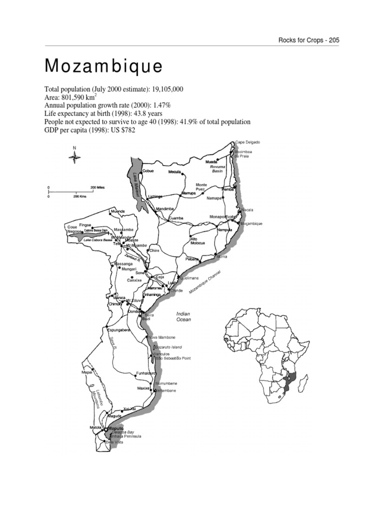 39 Mozambique | PDF | Limestone | Rock (Geology)