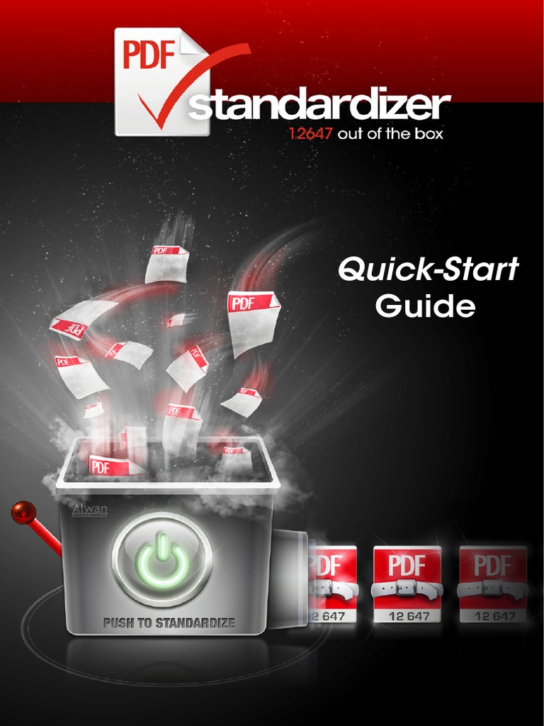 PDFStandardizer Manual en 1 | PDF | Portable Document Format | Media ...