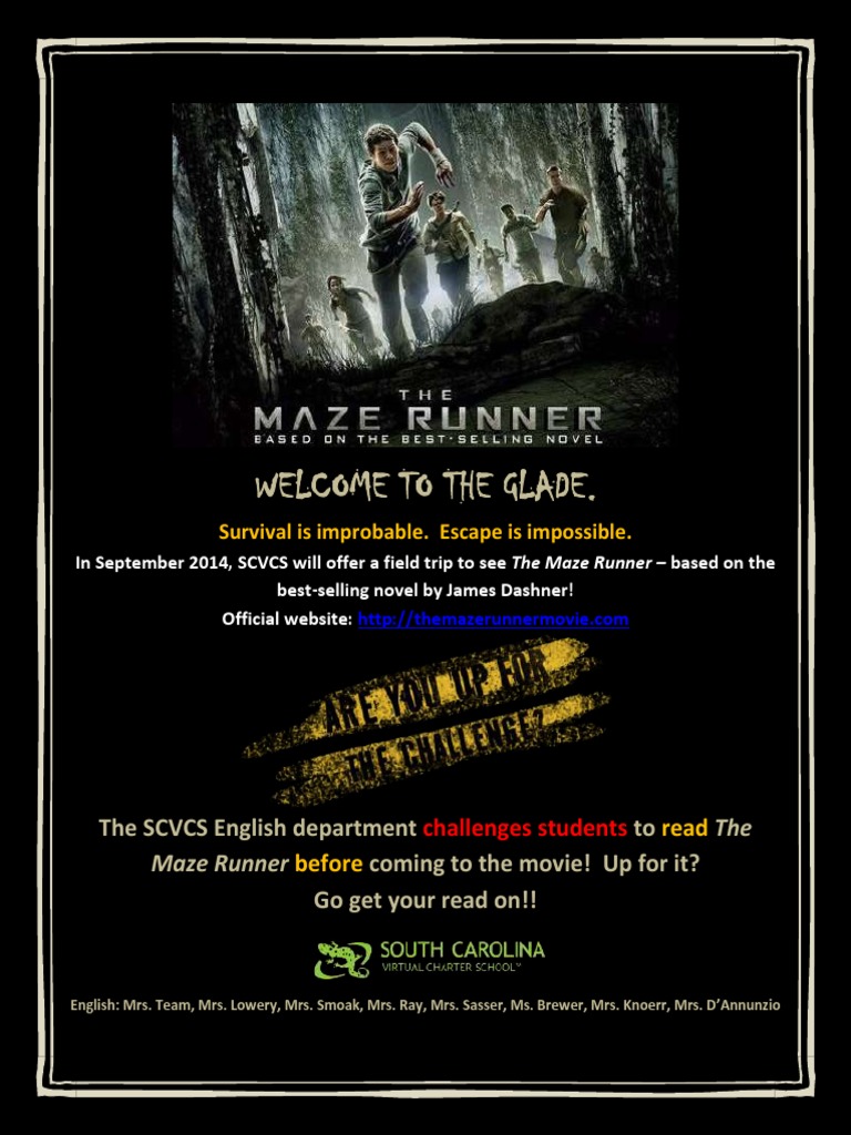 SCVCS Field Trip: The Maze Runner | PDF