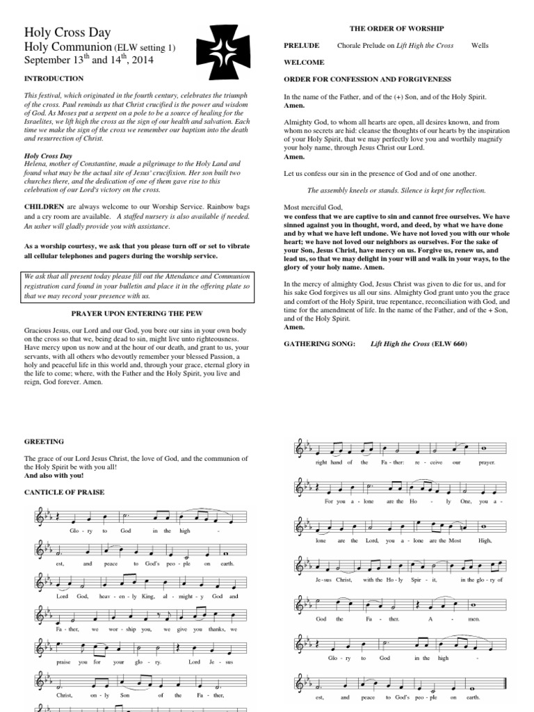 Holy Crossdraft | Download Free PDF | Confession (Religion) | Jesus