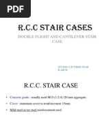 Waist Slab Staircase | PDF | Stairs | Architectural Elements