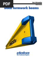 Doka Beam H20eco en | PDF | Beam (Structure) | Building Materials