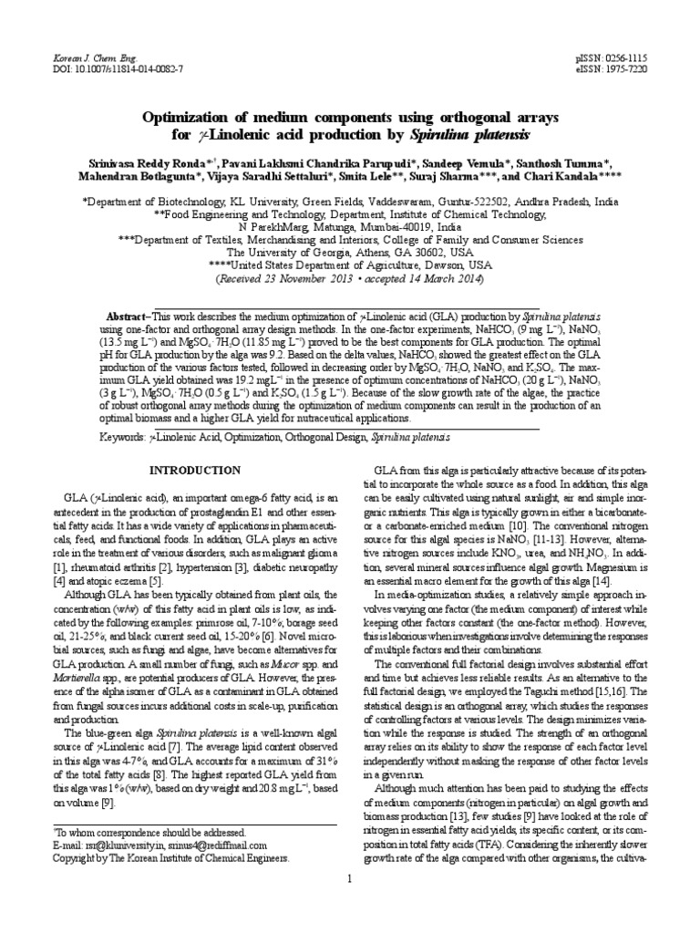 Op Tim Ization | PDF | Bicarbonate | Alkalinity