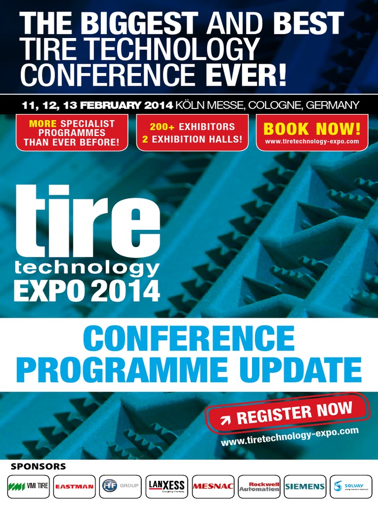 Tire Technology Expo 2014 Overview | PDF | Tire | Fatigue (Material)