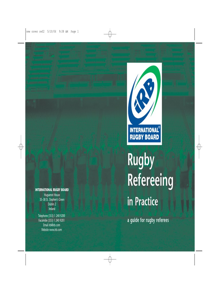 Rugbyrefinpractice 426 | PDF | Career & Growth