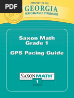 Saxon Math Course 1 Workbook PDF | PDF | Mathematics | Worksheet