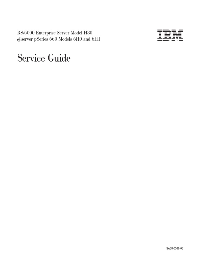 P660 Mod 6H0 and 6H1Service Guide | PDF | Booting | 64 Bit Computing