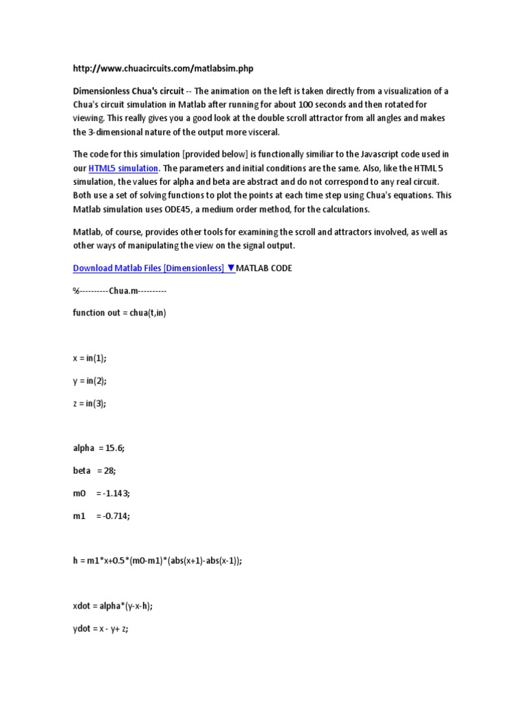 Chua | PDF | Applied Mathematics | Systems Theory