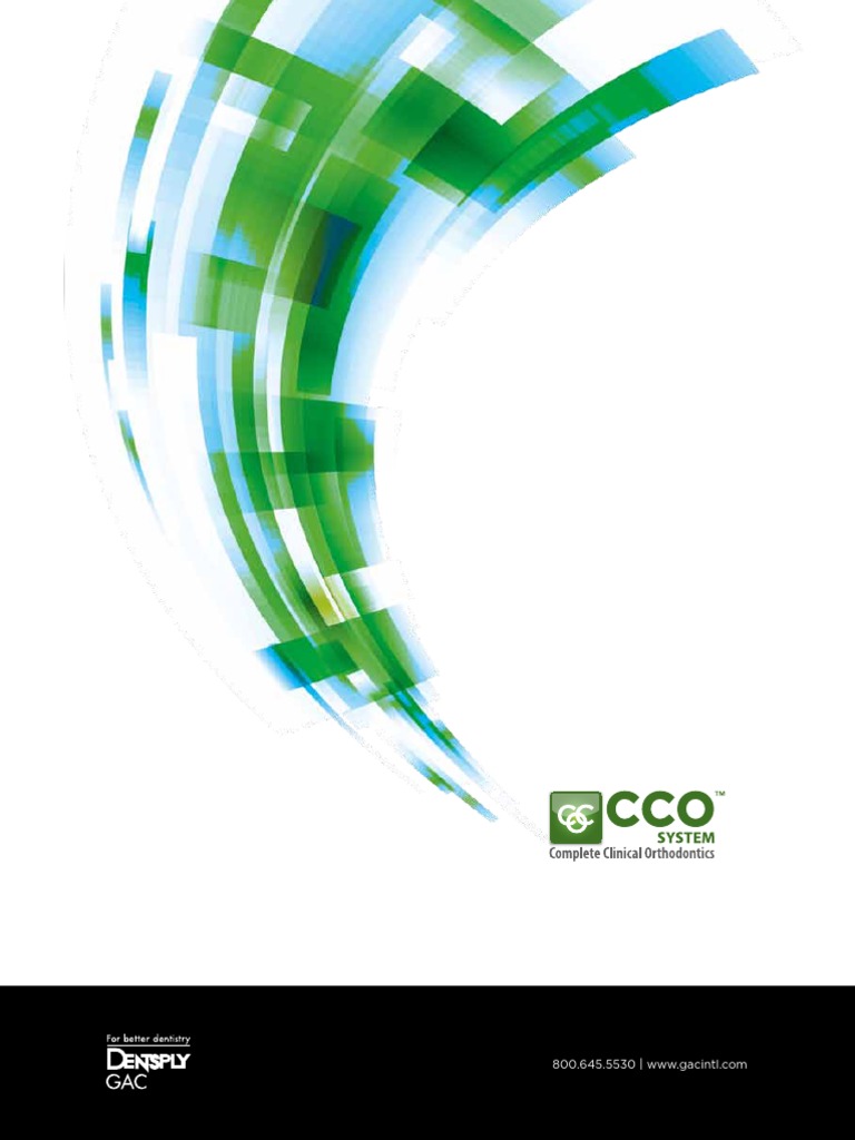 I CCO Brochure - Indd | PDF | Orthodontics | Dental Degree