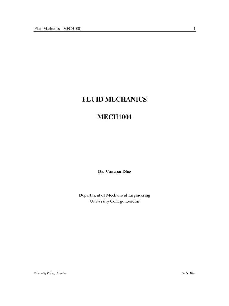 Fluids Dynamics Notes | PDF | Buoyancy | Fluid Dynamics