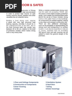 Strong Room Specifications | PDF | Bank Vault | Buildings And Structures