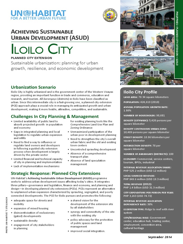 ASUD Philippines Planned City Extension - Iloilo City | PDF ...