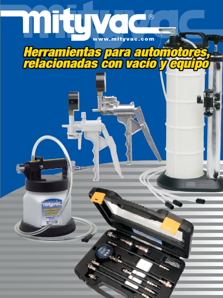 Mityvac Span | PDF | Vacío | Bomba