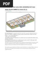 Understanding Wall-to-Floor Ratio | PDF | Ratio | Wall