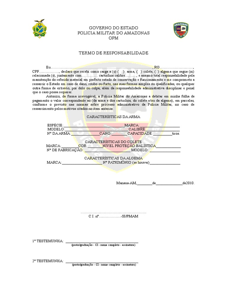 Exemplo De Termo De Responsabilidade Simples - vrogue.co Exemplo De Termo De Responsabilidade Simples - vrogue.co