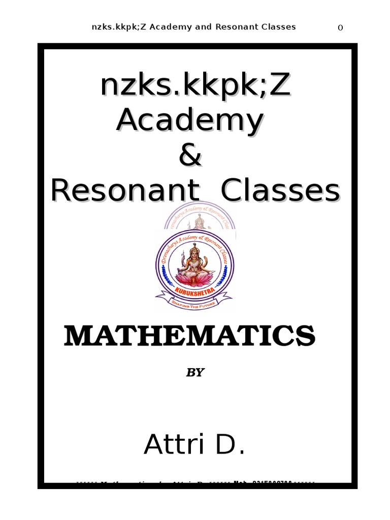 Sets Relations And Functions Pdf Integer Function Mathematics
