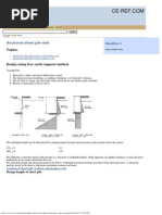 Mathcad - New Sheet Pile Design - MATHCAD TEMPLATE | PDF | Deep ...