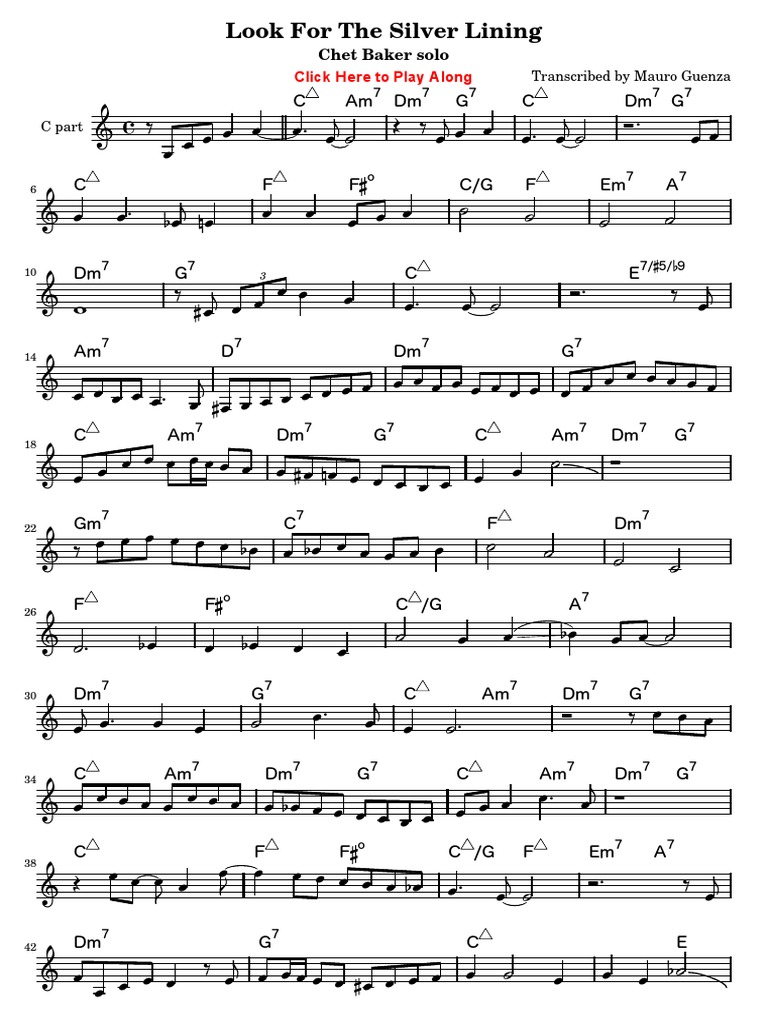 Look For The Silver Lining | PDF