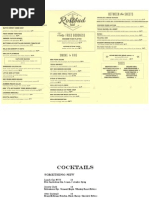 La Mercerie Full Menus | PDF | Foods | Beverages