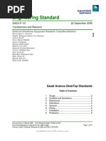 Saudi Aramco Engineering Standard For Electrical | PDF ...