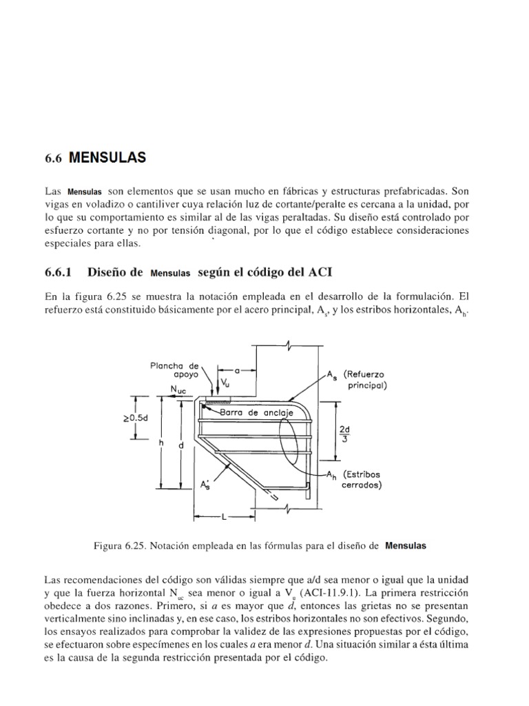 Diseño de Consolas Estructurales | PDF | Ingeniería estructural ...
