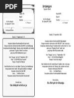 Undangan Tsyakuran 7 Bulan | PDF