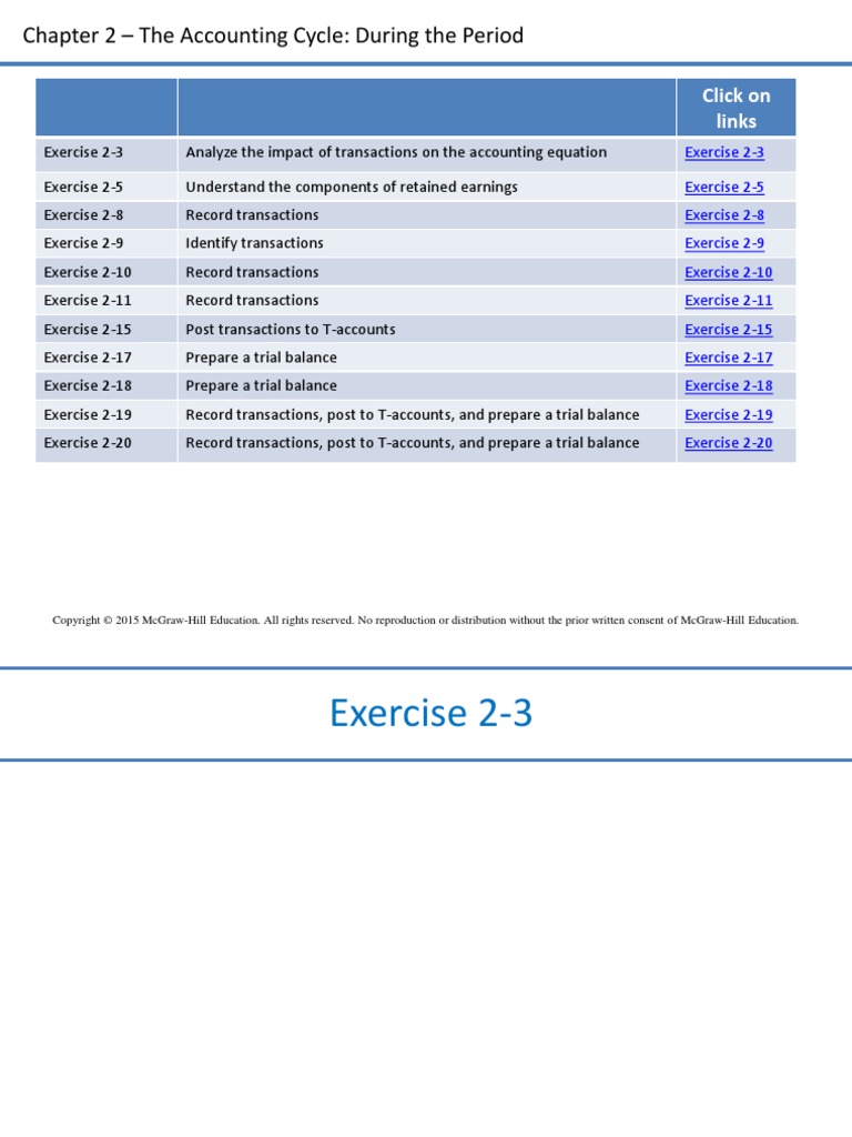 Chapter 2 - The Accounting Cycle | PDF | Debits And Credits | Expense