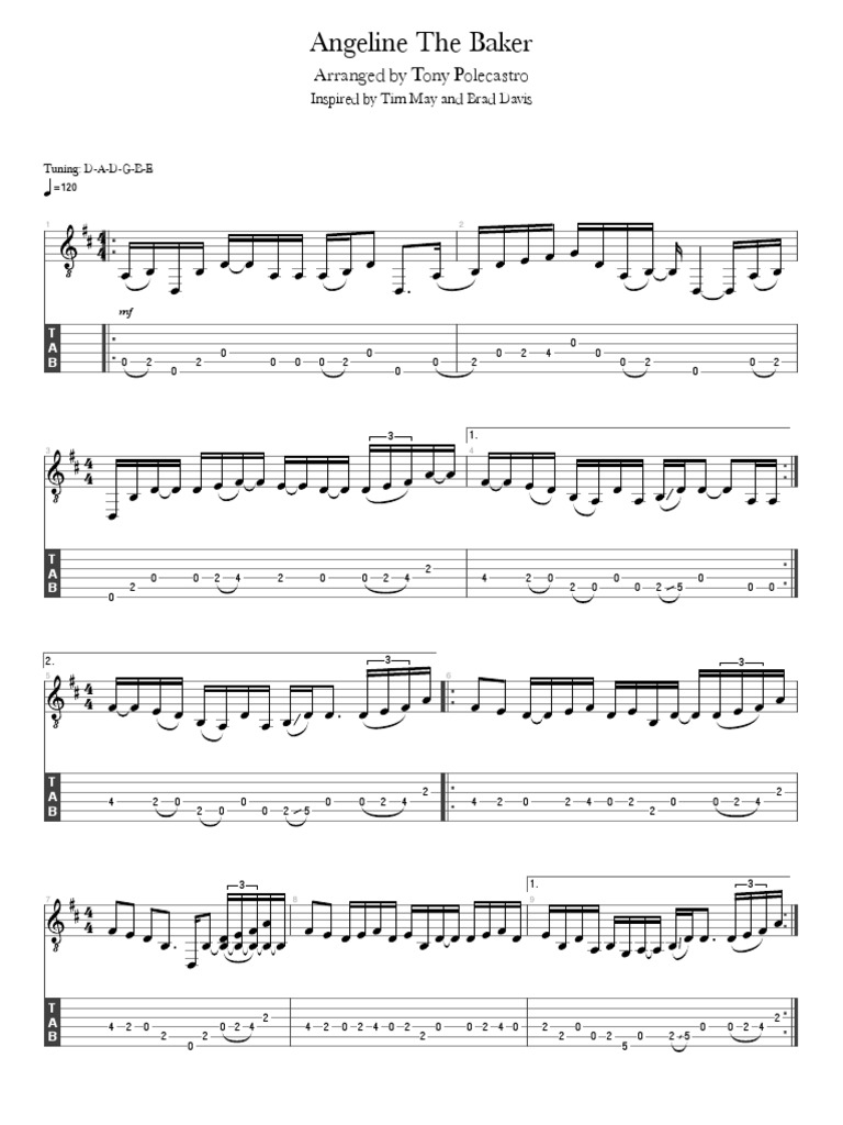 Angeline The Baker | PDF