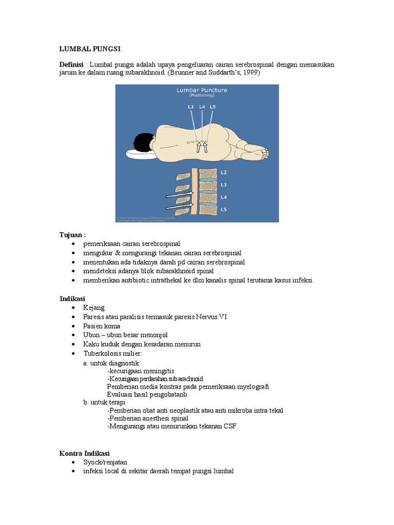 Lumbal Pungsi | PDF
