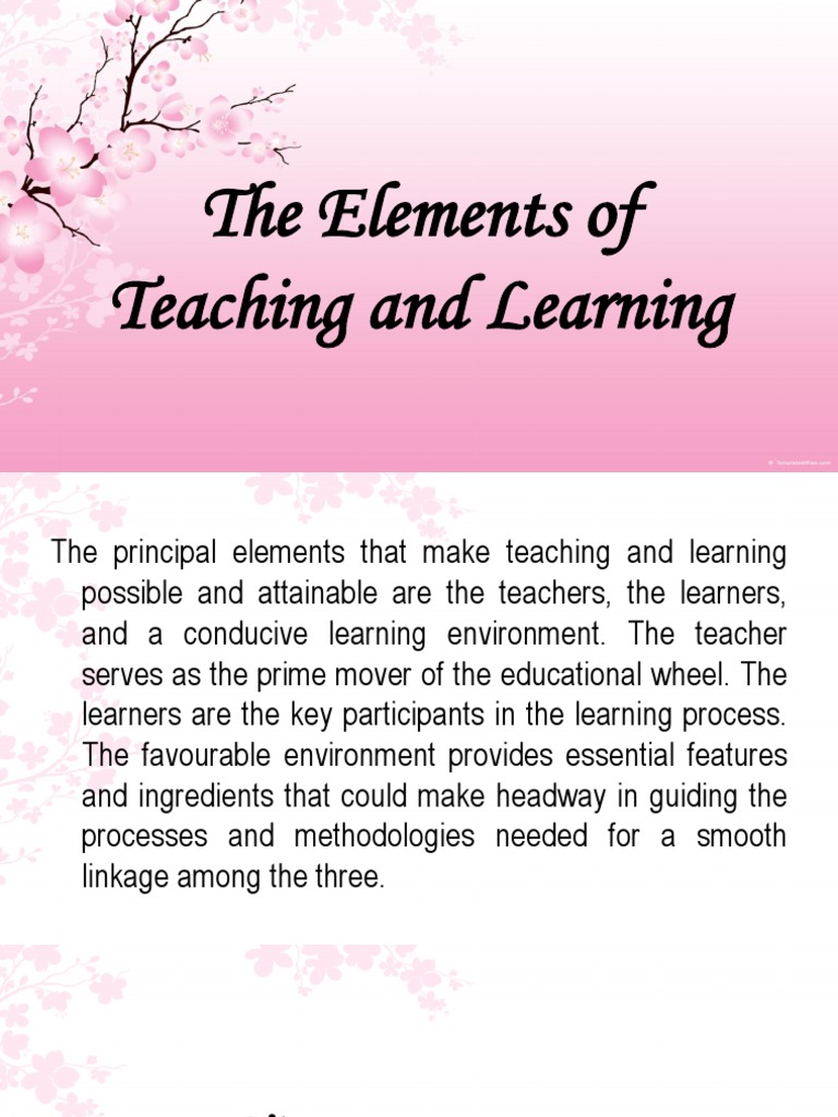 The Elements of Teaching | PDF | Teachers | Intelligence