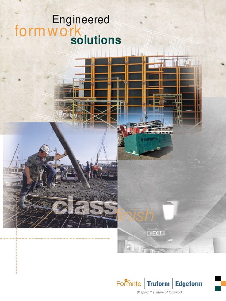 Truform Engineered Formwork Solutions INT | PDF | Screw | Manmade Materials
