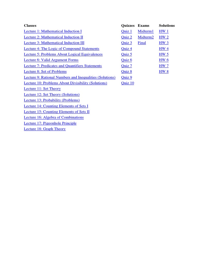 Discrete Mathematics | PDF | Validity | Argument