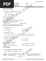 HCF and LCM Class 7th Mathematics Worksheet | PDF | Algebra | Discrete Mathematics