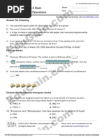 Grade 4 Unitary Method in | PDF | Nature