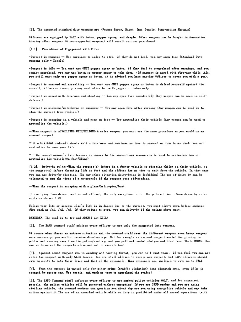 Police Procedure | Traffic Stop | Police Car