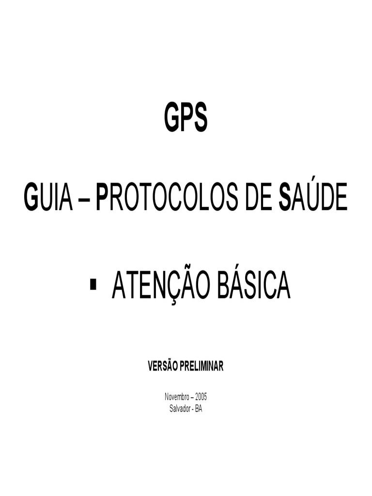 6 Protocolo+Modificado+SESAB | PDF | Saúde pública | Farmacêutico