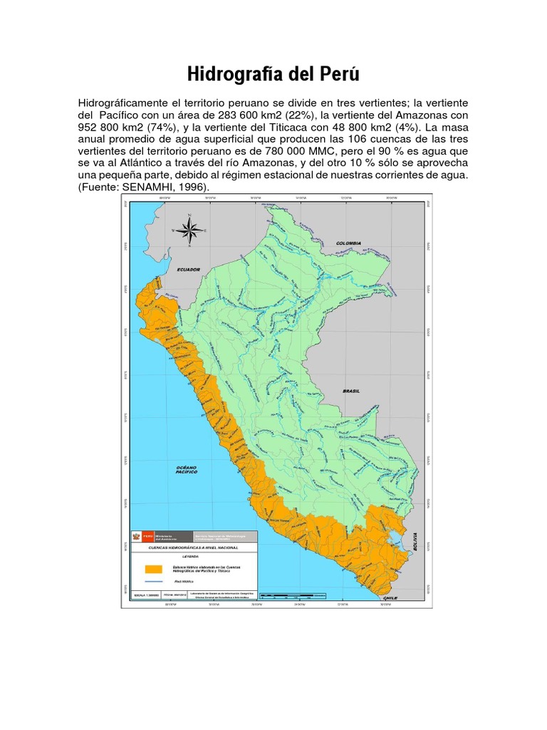 Hidrografía Del Perú