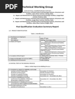 Post-Qualification Evaluation Summary Report (Template) | PDF ...
