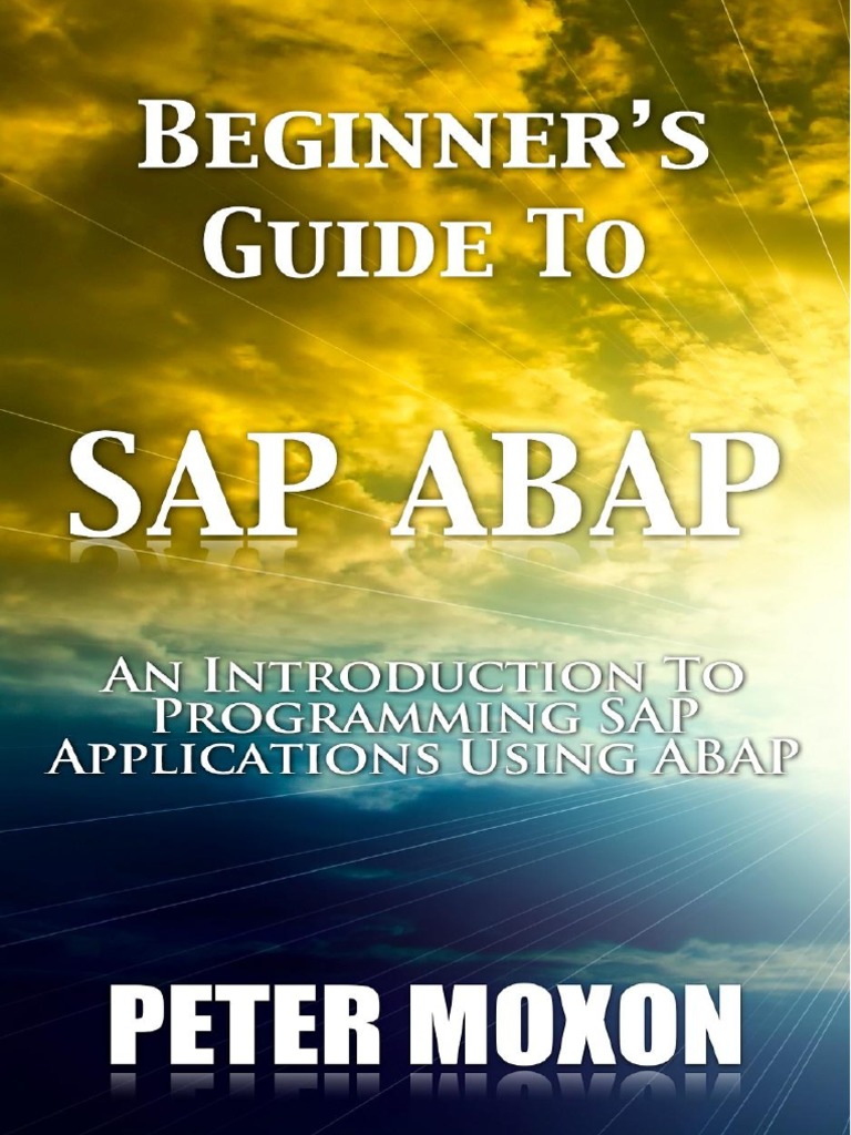 Beginner's Guide To Sap Abap | Download Free PDF | Control Flow | Copyright