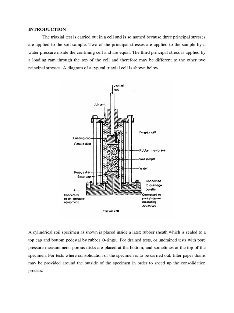 Triaxial Test Guide for Soil Engineers | PDF | Stress (Mechanics ...