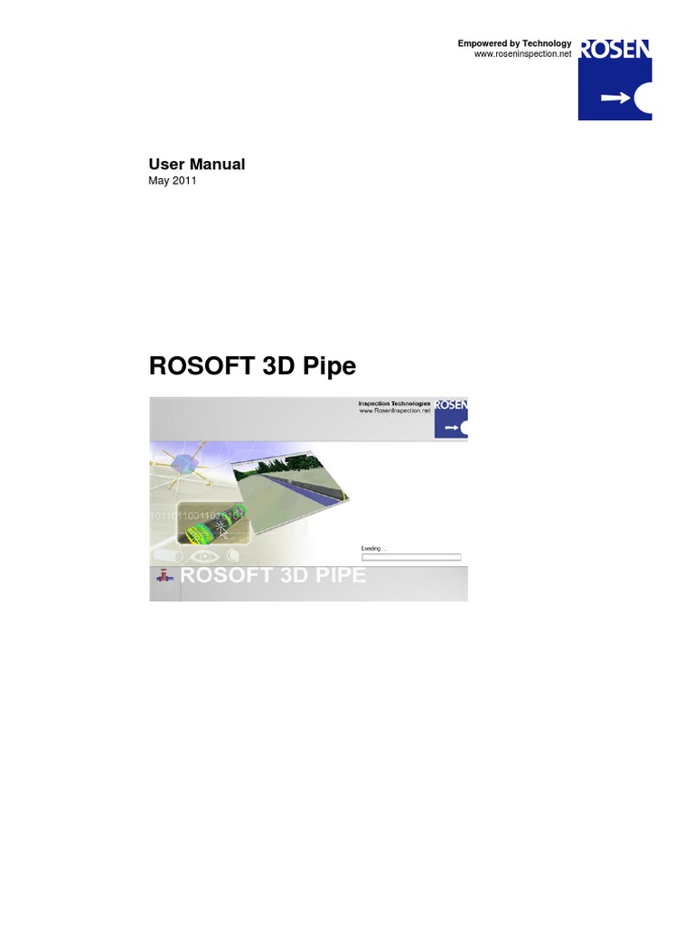 Rosoft 3d Pipe Usermanualenu 6.64 | PDF | Menu (Computing) | Button ...