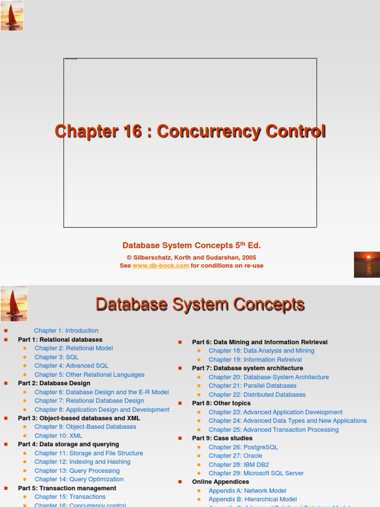 Concurrency Control Pdf Information Technology Computer Programming