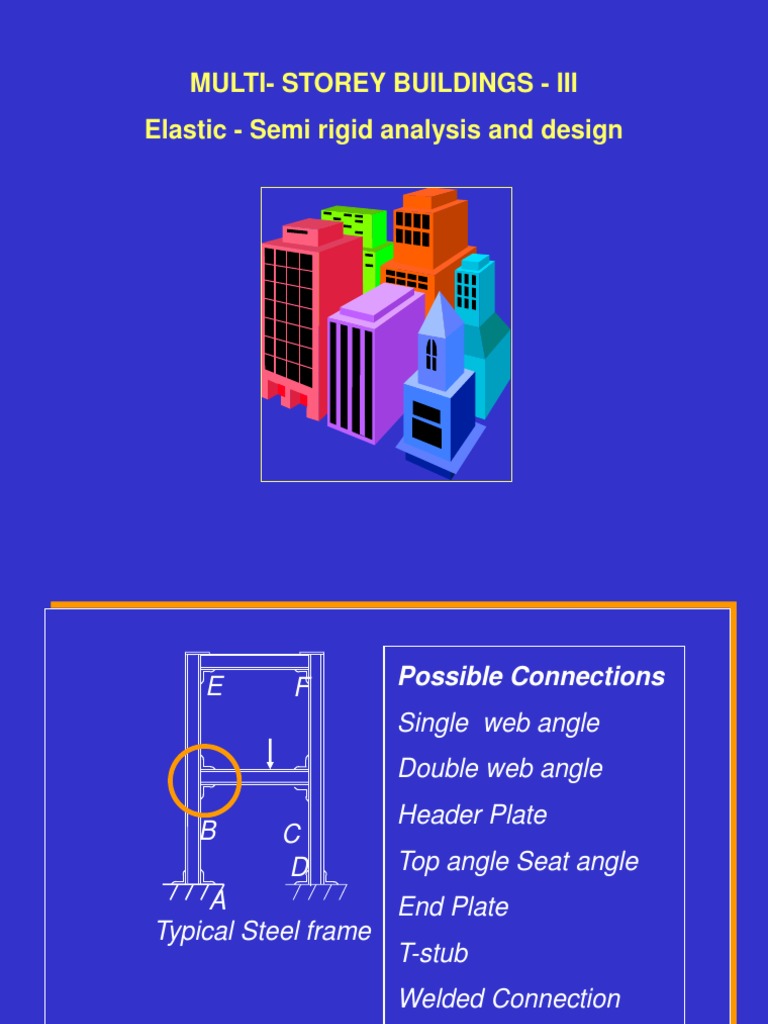Multi - Storey Buildings - III Analysis | PDF