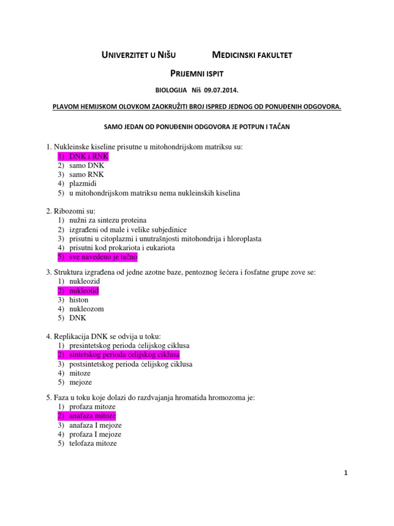 U N M P: Niverzitet U IŠU Edicinski Fakultet