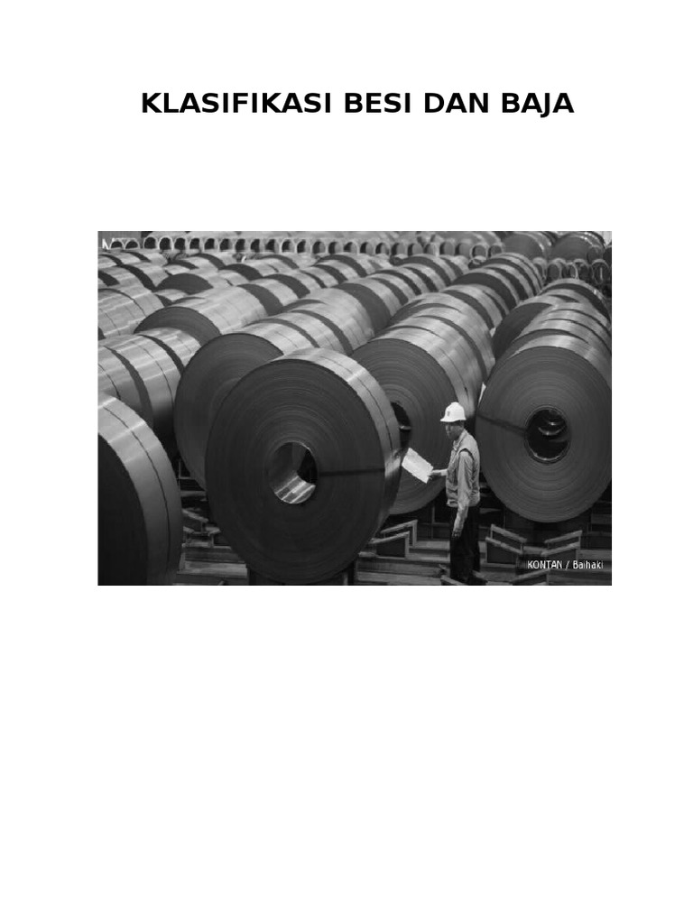 Modul Klasifikasi Besi Dan Baja | PDF | Griya & Taman | Teknologi ...