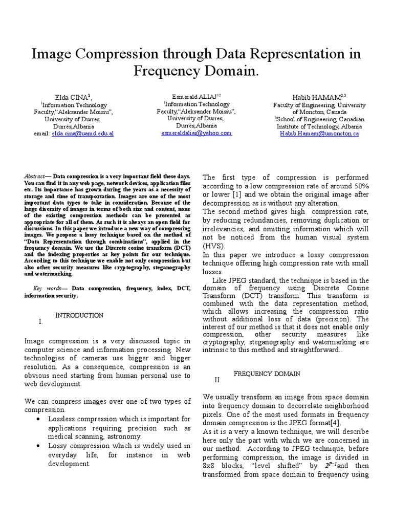Image Compression Method 2014 | PDF | Data Compression | Digital Technology