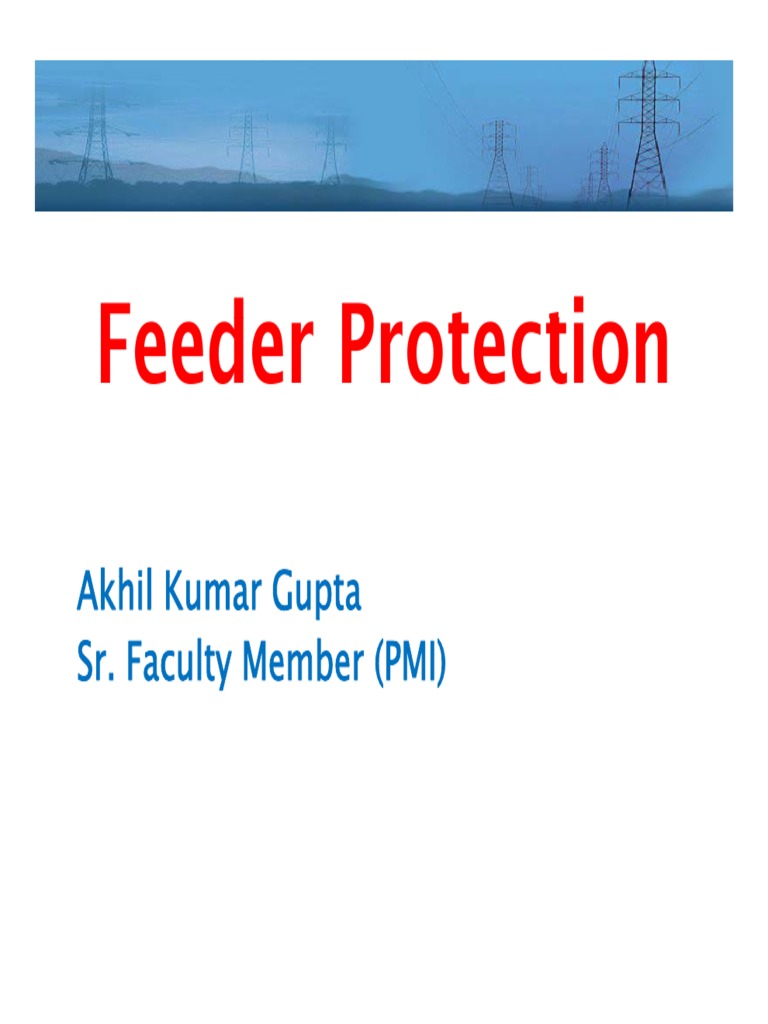 Feeder Protection Relay Coordination Guide | PDF | Fuse (Electrical ...