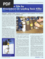 LEL & UEL Hydrogen Sulfide | PDF