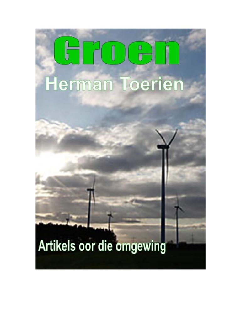 Groen Versameling Artikels Oor Die Omgewing | PDF